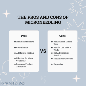 10 Pros And Cons Of Microneedling - Pro Needling